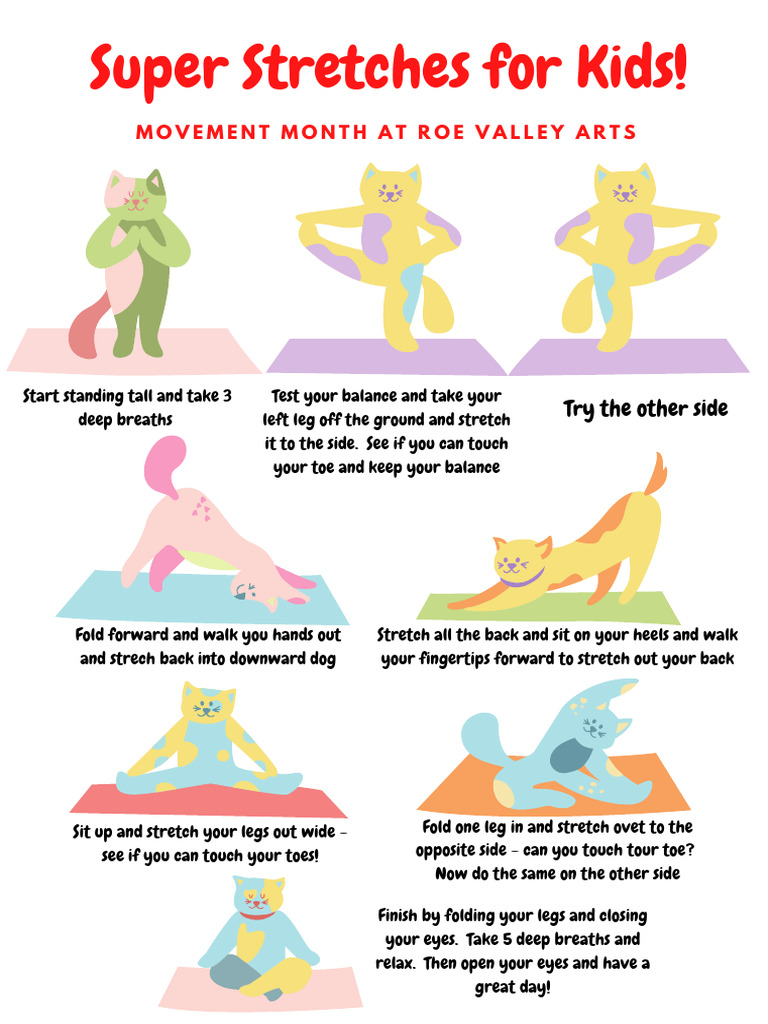 Super Stretches For Kids | PDF