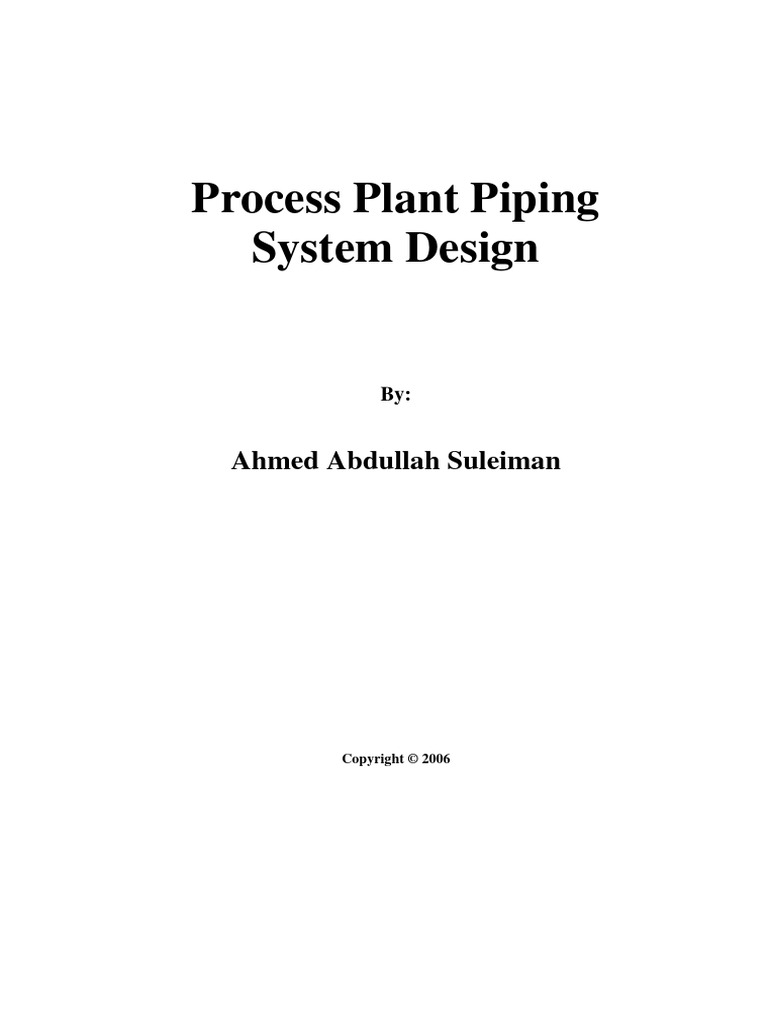 Pipe System Design | PDF