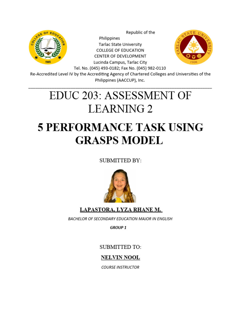 5 Grasps Model | PDF