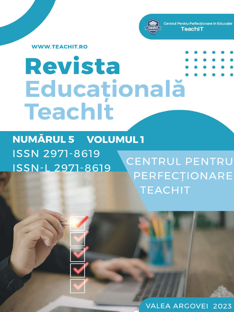 Revista Educationala Teachit Editia 5 Vol 1 | PDF