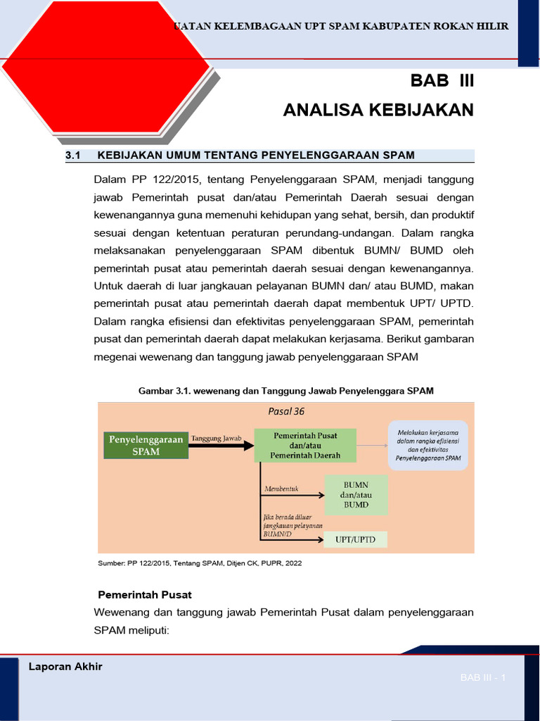 BAB 3 - Analisa Kebijakan Ok | PDF