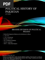 Pakistan History 1947 To 2025 PPSC | PDF | Pakistan | Politics Of Pakistan