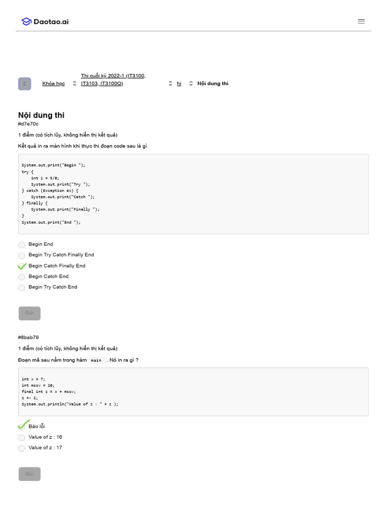 IT3100 - MOOC Daotao - Ai | PDF