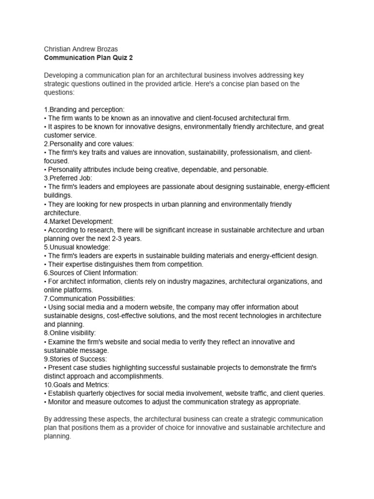 Christian Andrew Brozas | PDF | Business