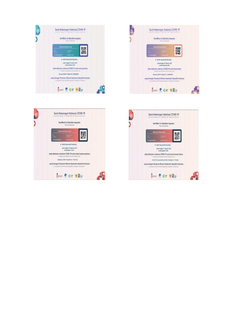 Sertifikat Edit Ridho | PDF