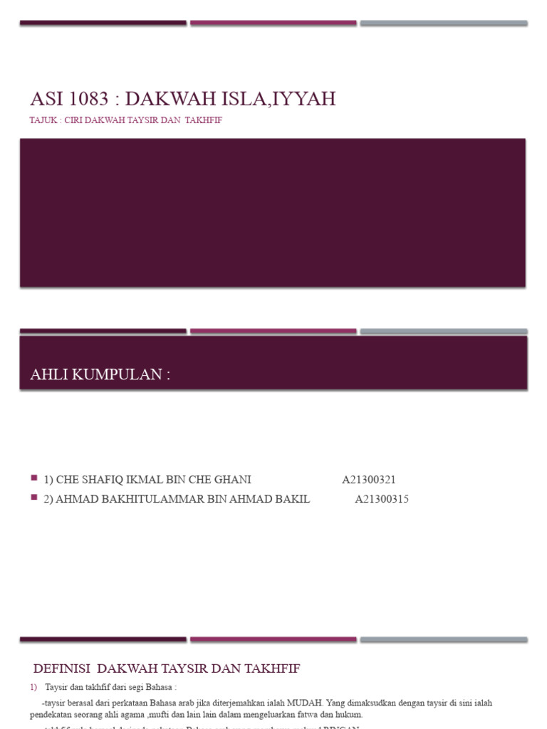 Slide Dakwah | PDF