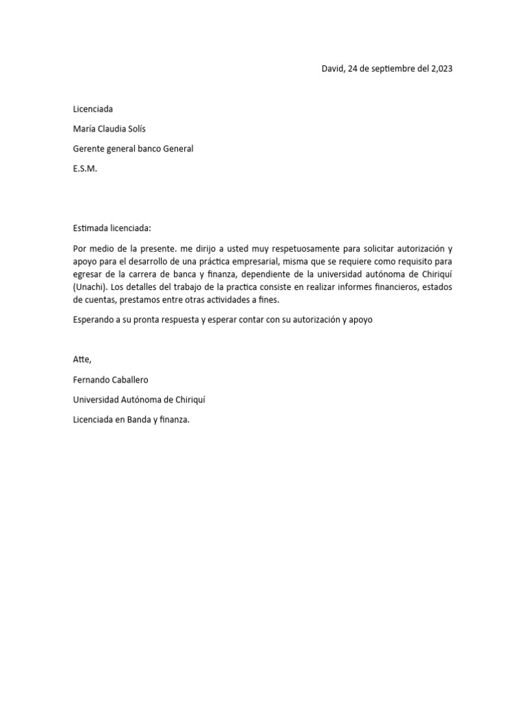 Carta Tradicional | PDF