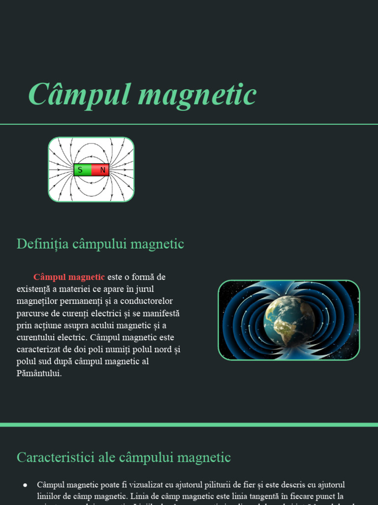 Câmpul Magnetic | PDF