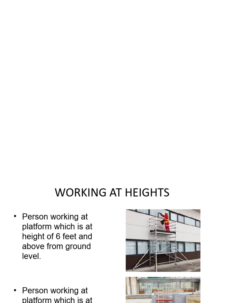 Work at Height | PDF