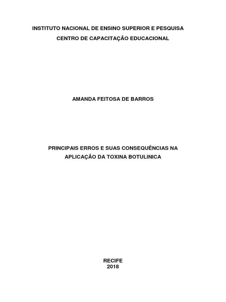 TCC Amanda Feitosa de Barros | PDF