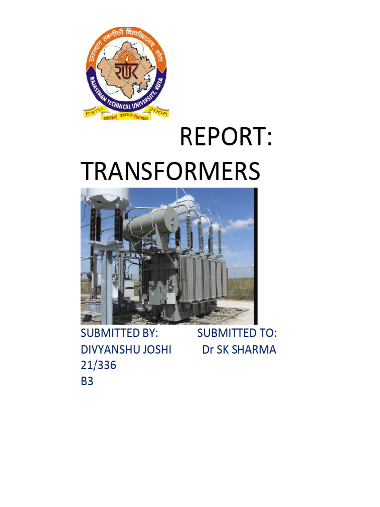 TRANSFORMERS Report | PDF