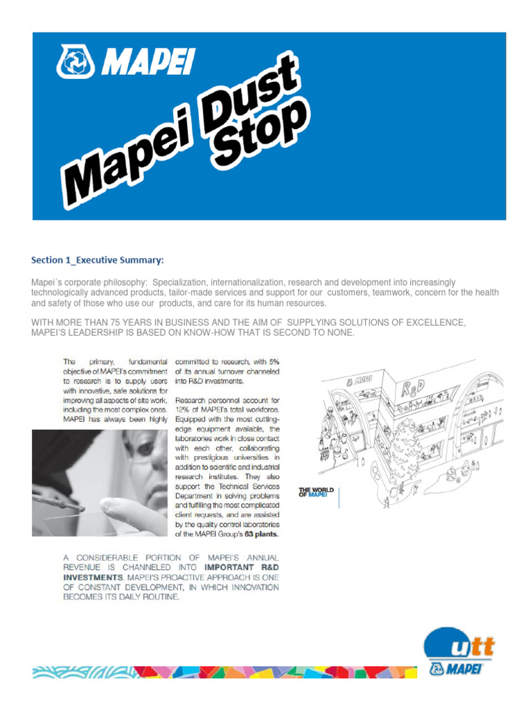 Brochure Dust Stop Products | PDF