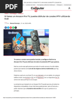 Guía Configuración Fire TV Stick y Magis TV | PDF | Aplicación movil ...