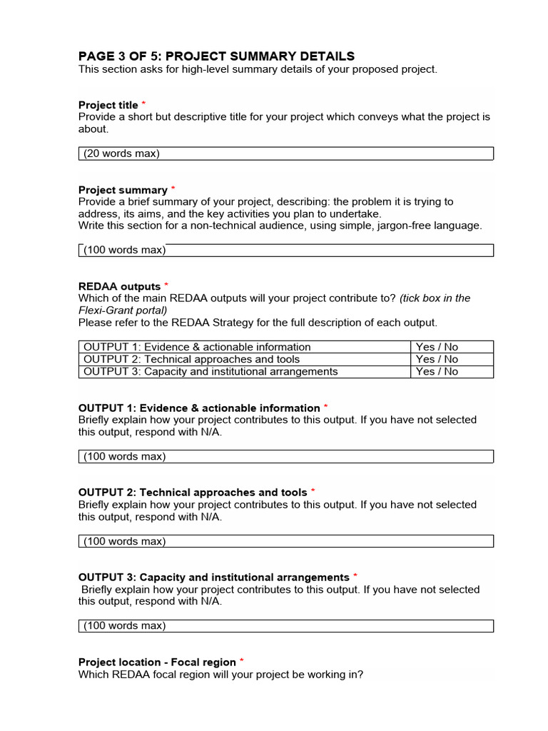 Concept Note REDAA | PDF | Natural Environment