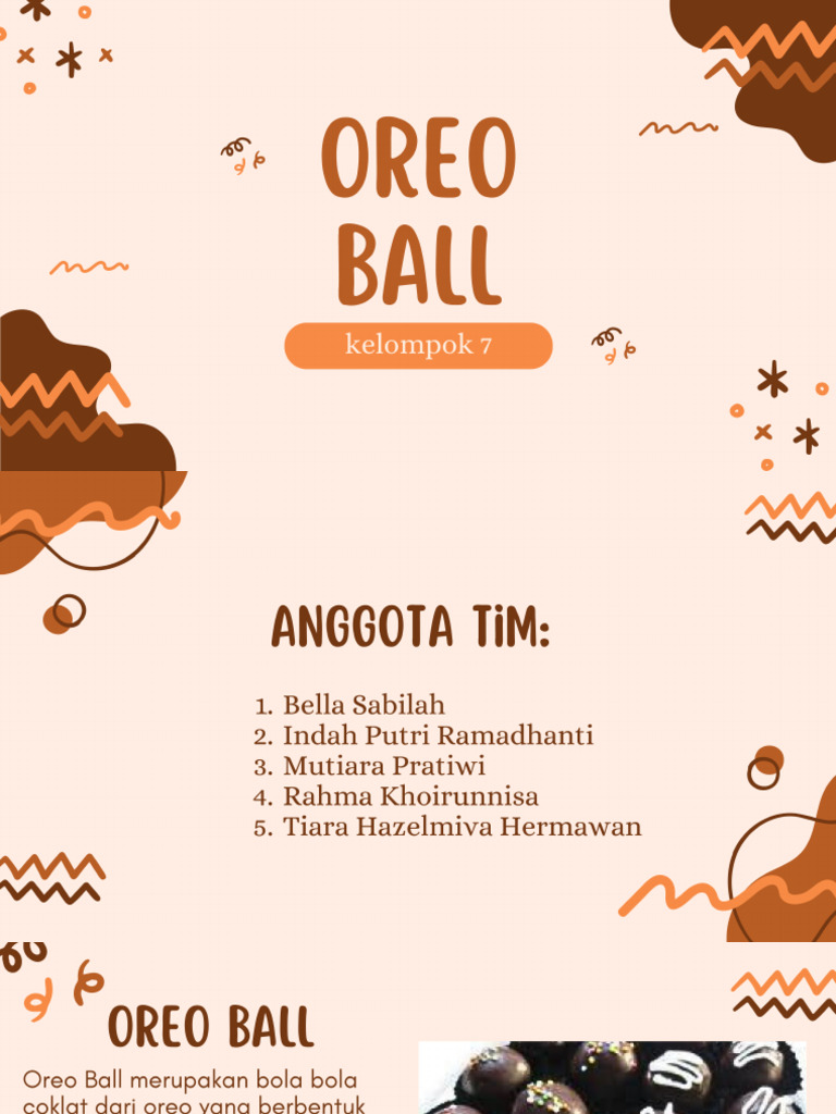 Oreo Ball | PDF