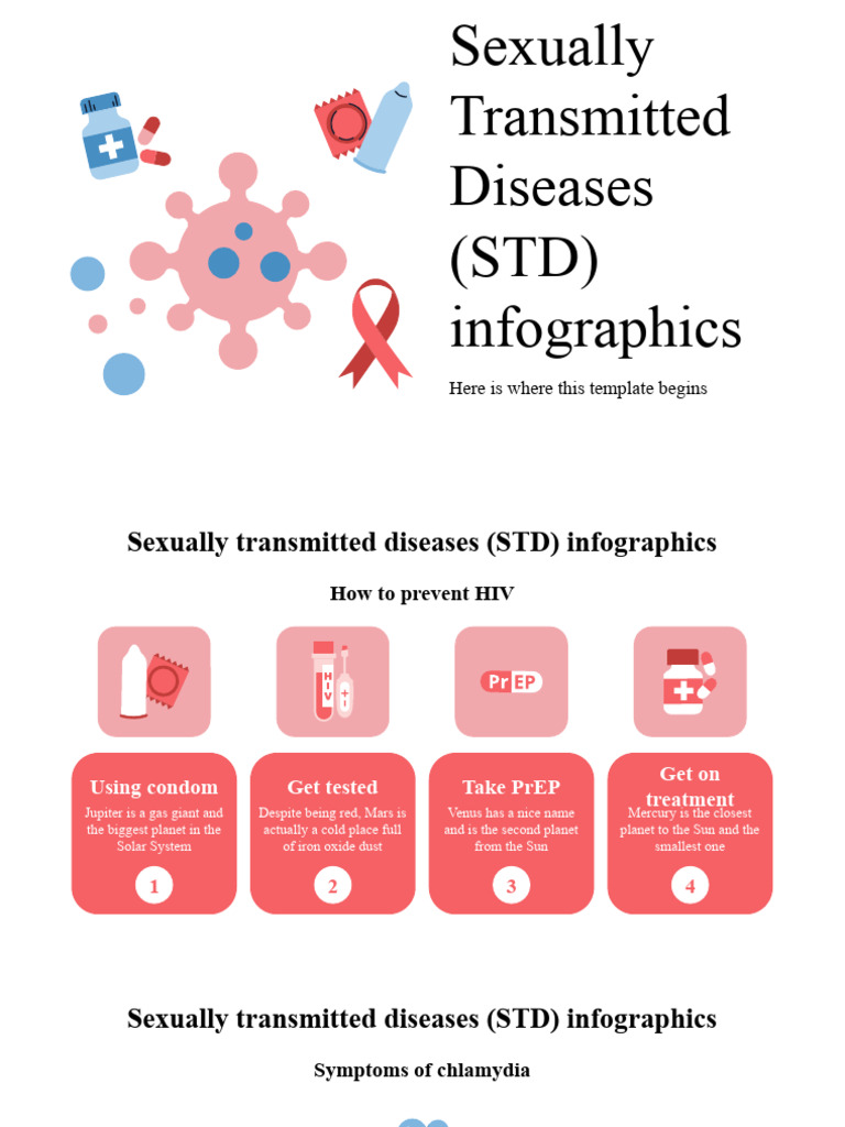 Sexually Transmitted Diseases (STD) Infographics by Slidesgo | PDF