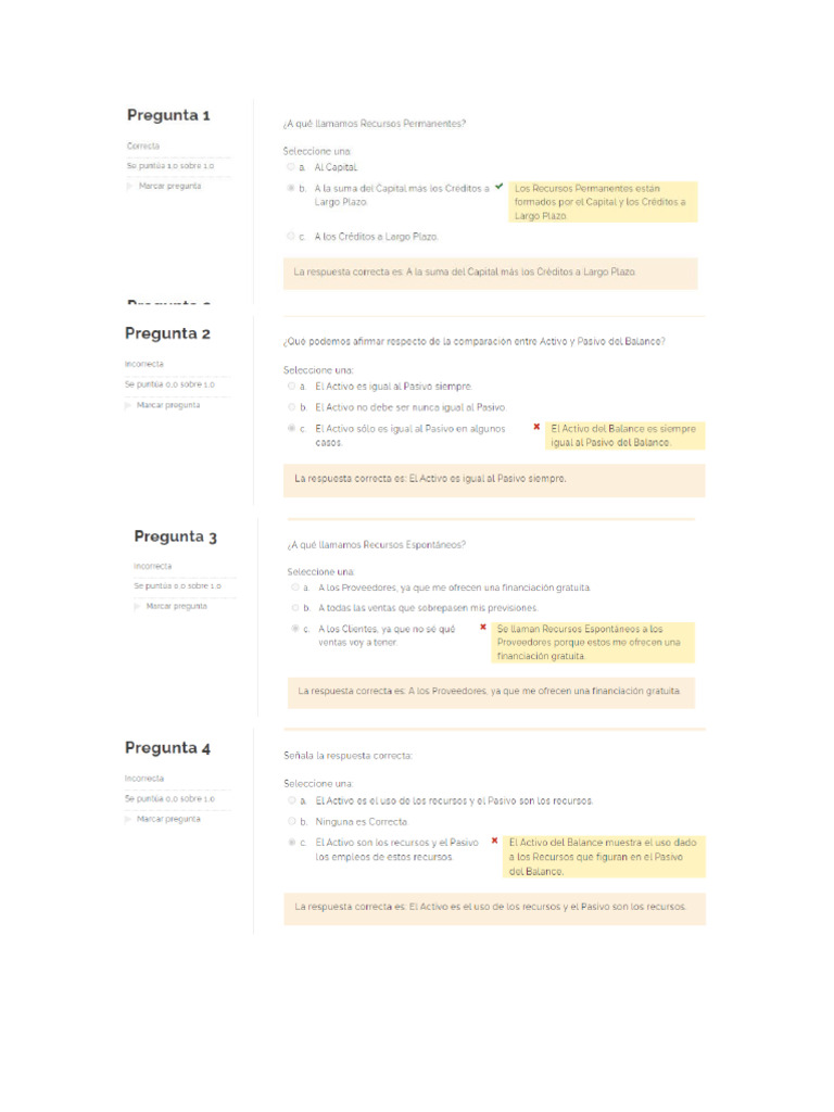 Preguntas Unidad 1 | PDF