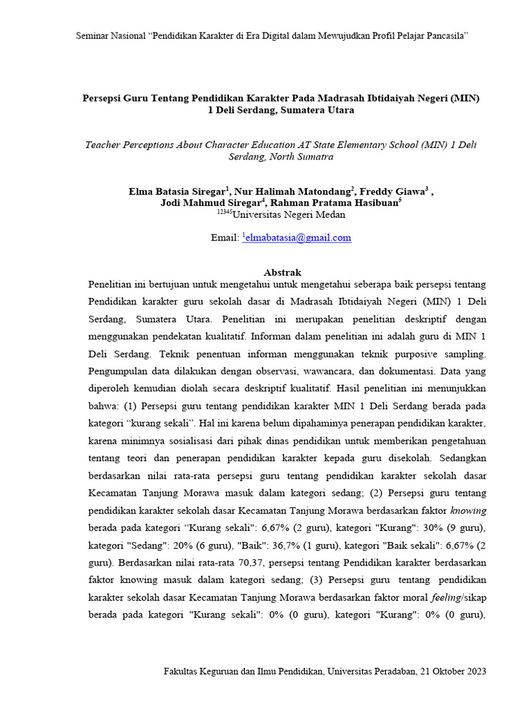 Prosiding Terbaruu Finalll | PDF