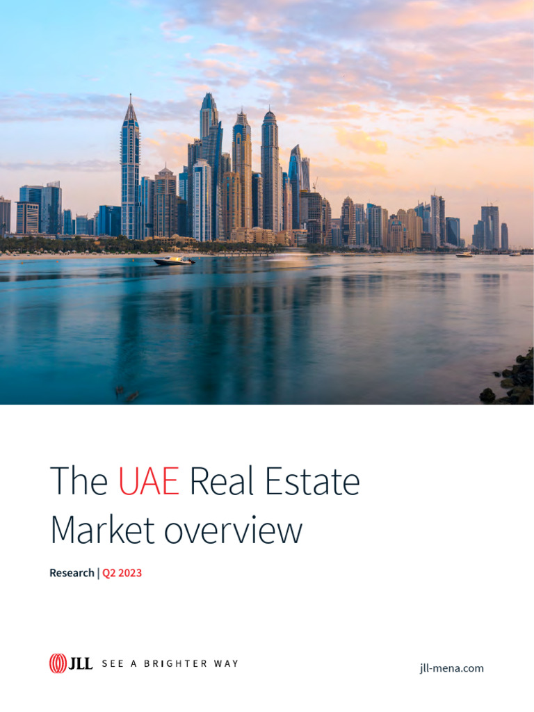 JLL Real Estate Market Overview q2 2023 Uae | PDF