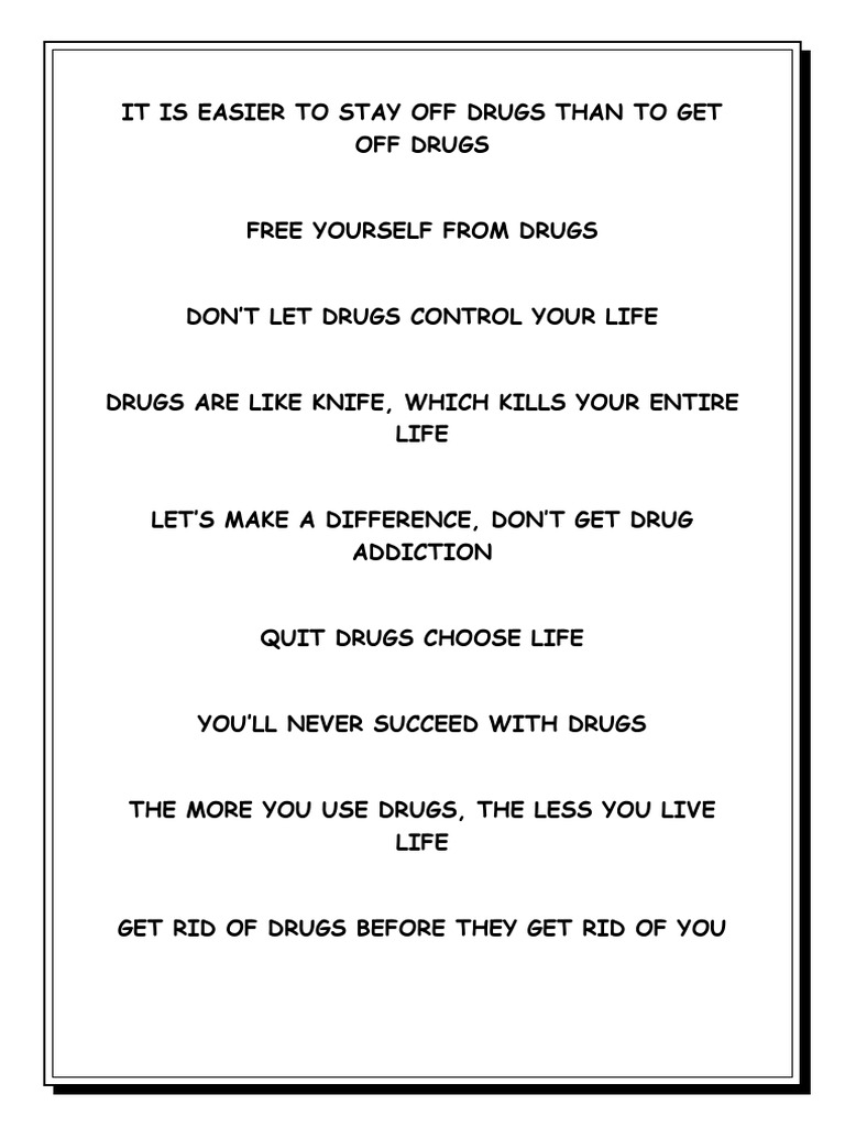 Drugs | PDF | Wellness | Lifestyle