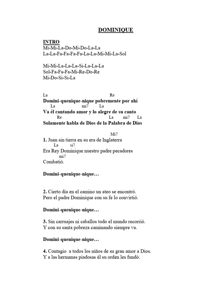 10. Dominique | PDF