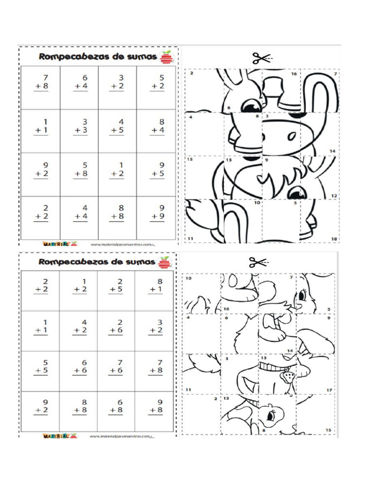 Calculo Mental 18 Oct | PDF