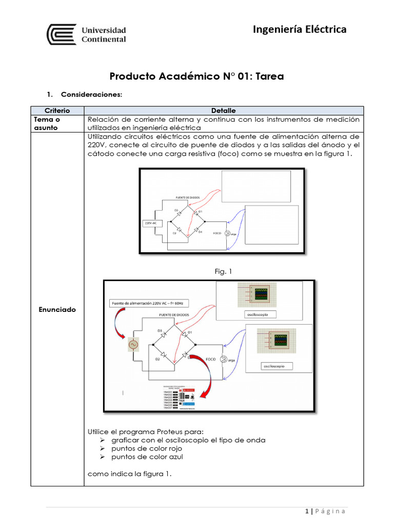 Pa1 Ingenieria Electrica | PDF