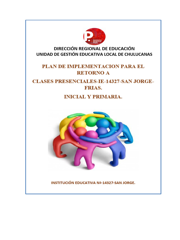 Plan de Implementacion - 14327-2021. | PDF