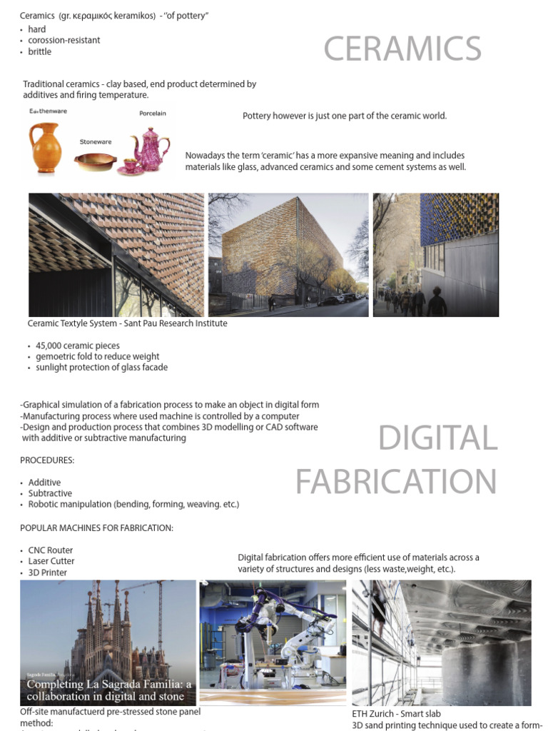 Task 01 - Research Ceramics | PDF