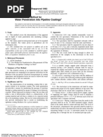 Cathodic Disbonding of Coated Steel: Standard Test Methods For | PDF ...