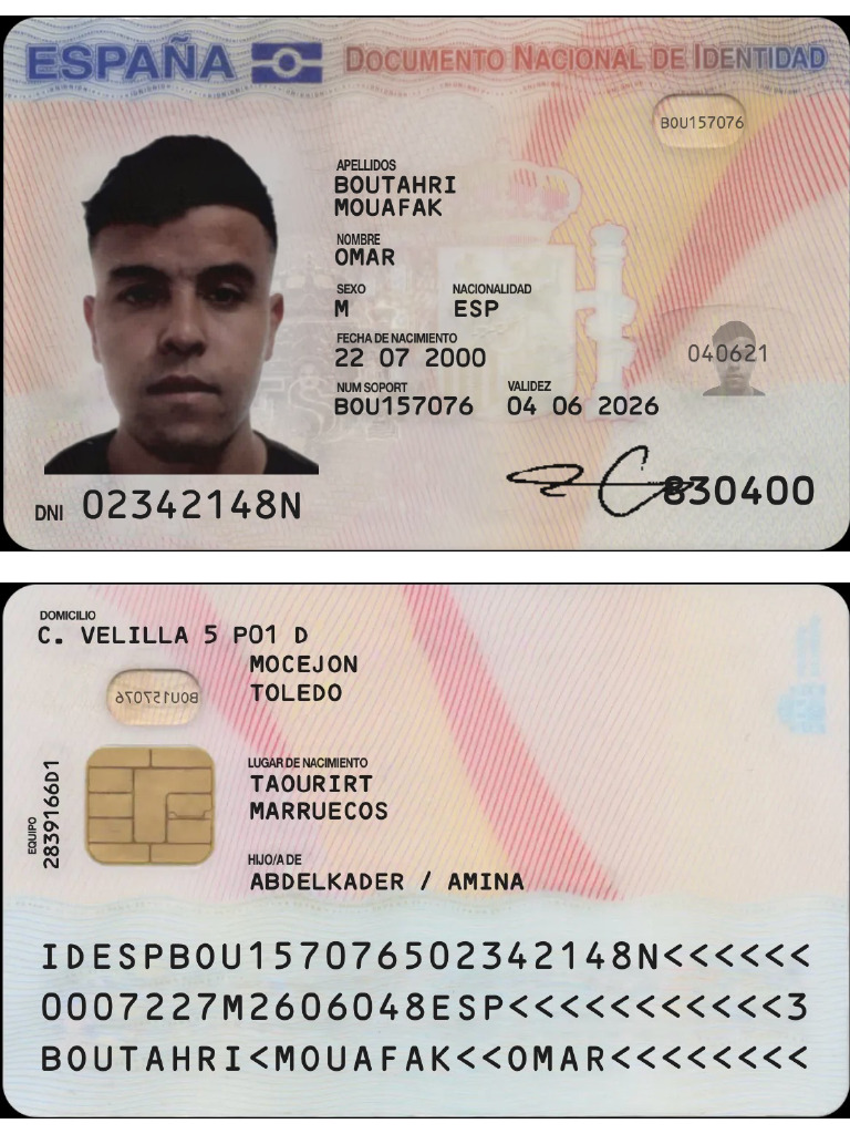 Documento de Identidad | PDF