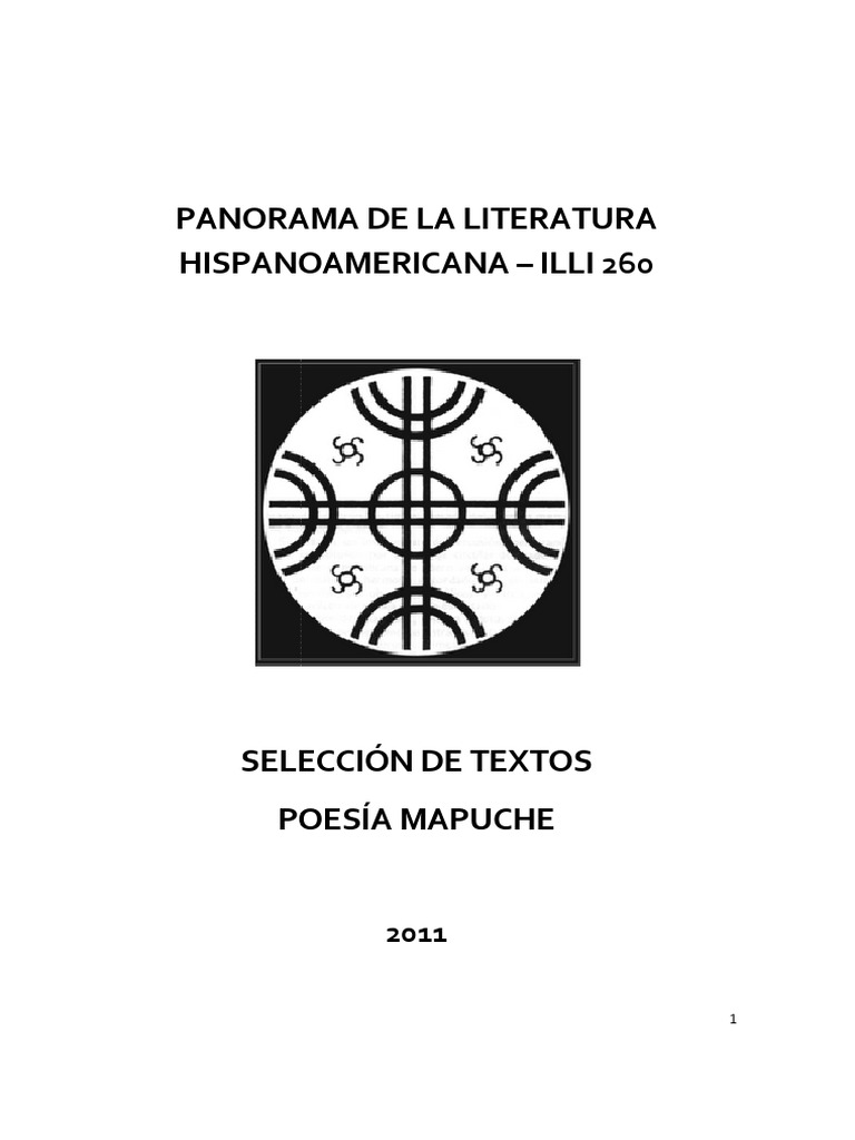 Poesía Mapuche - Selección | PDF