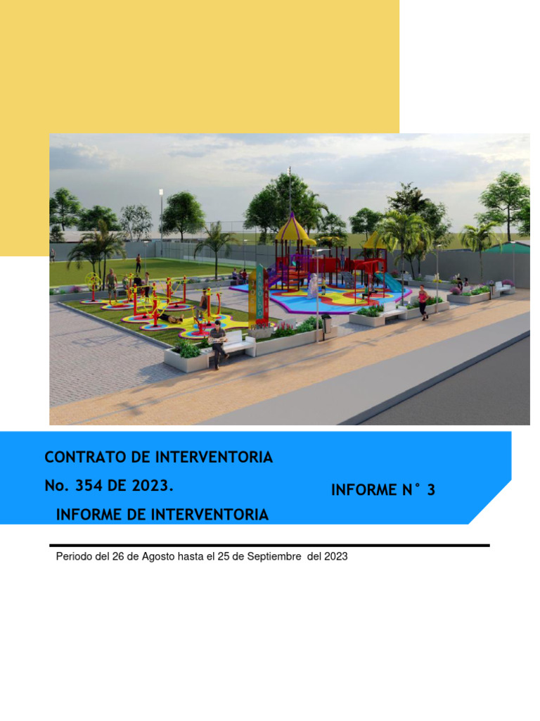 INFORME 3 Interventoria | PDF
