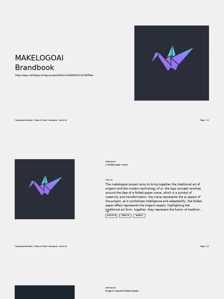 Makelogoai Brandbook | PDF | Intelligence | Cognitive Science