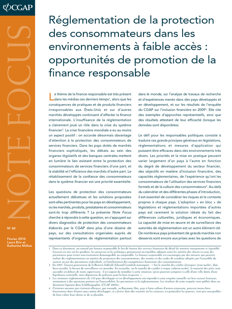 La Protection de Consommateur | PDF