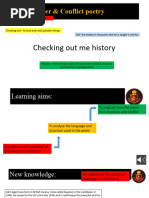 Analyzing Agard's "Checking Out Me History" | PDF | Poetry | Slavery