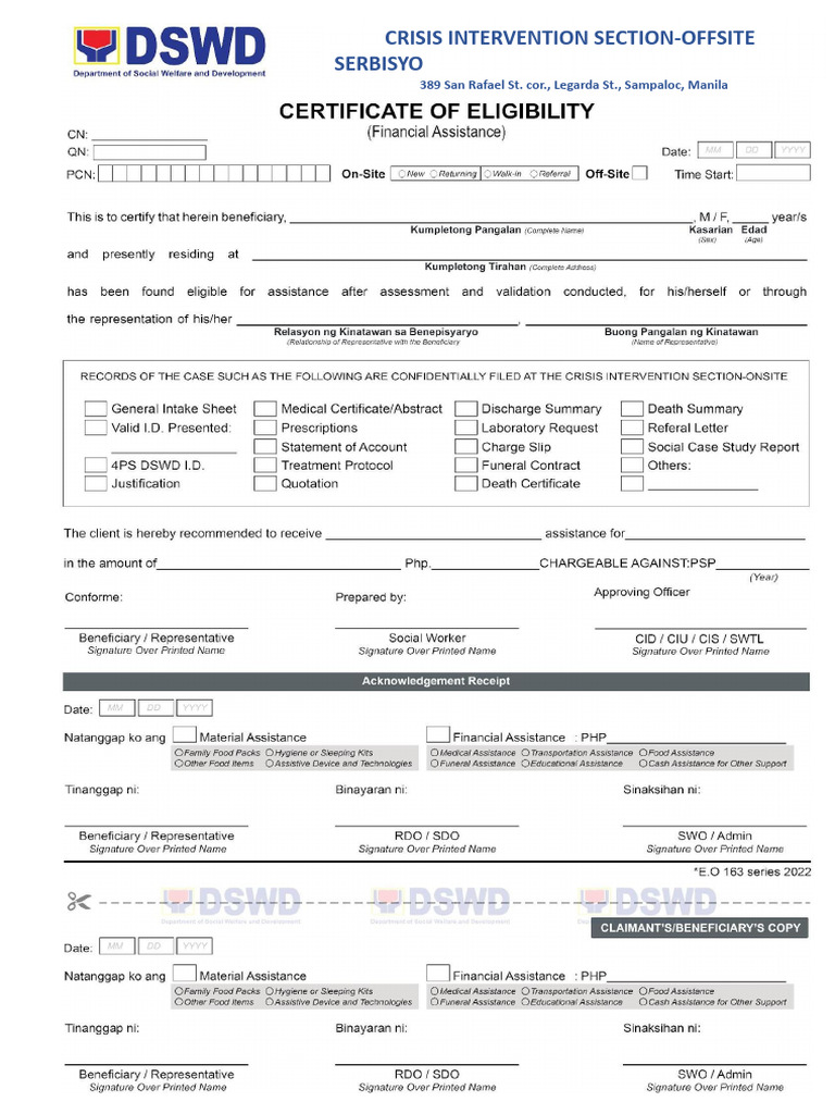 Dswd Gis Check Pdf