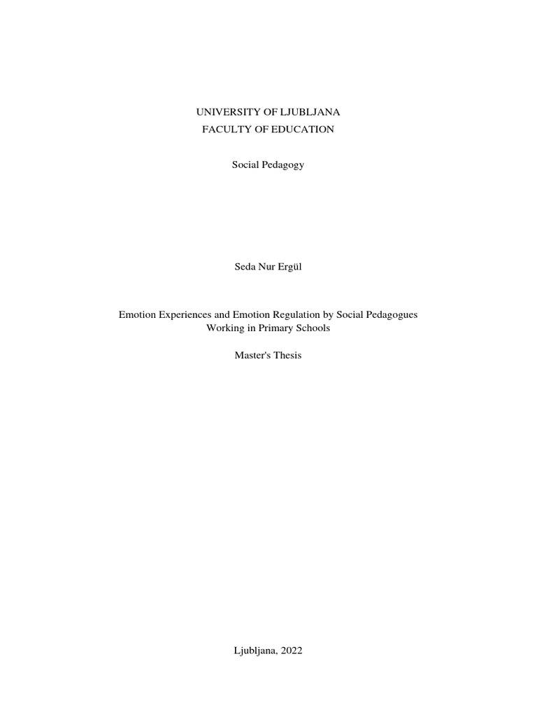 Ergul Seda Nur Master S Thesis | PDF