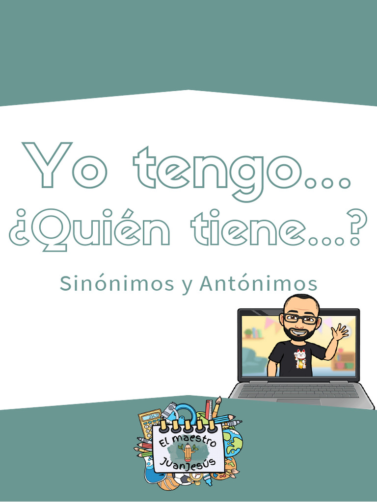 Sinónimos y Antónimos en Español | PDF | Artes del Lenguaje y Comunicación