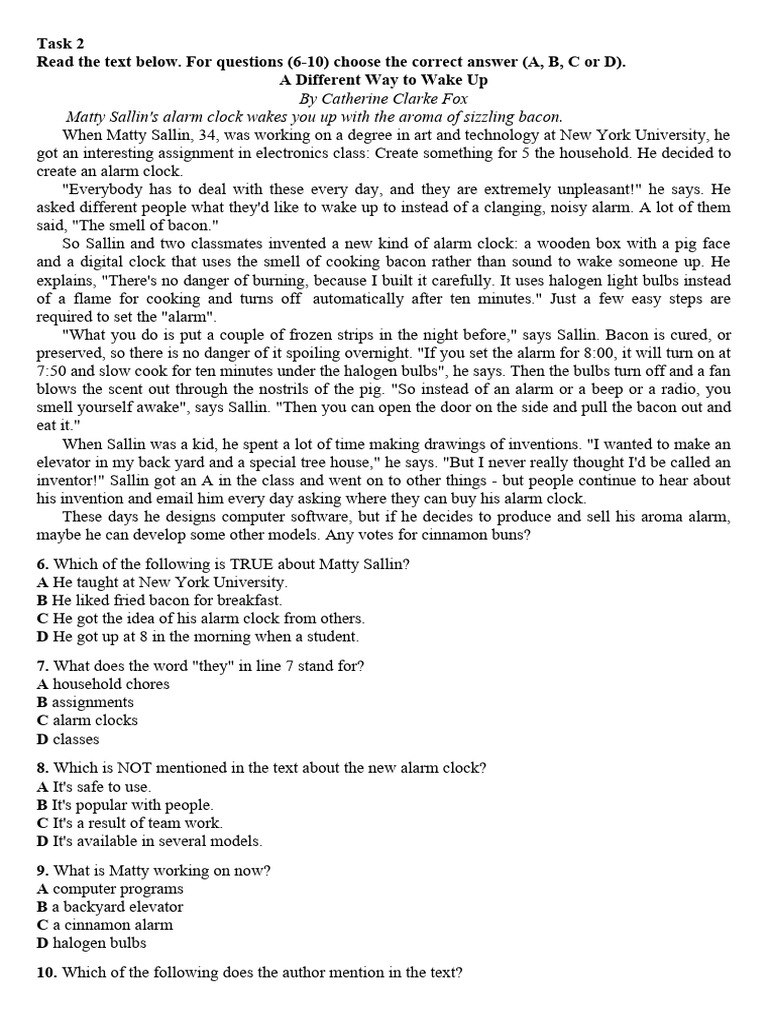 Tasks 2 - 4 - 6 | PDF | Language Arts & Discipline | Home & Garden
