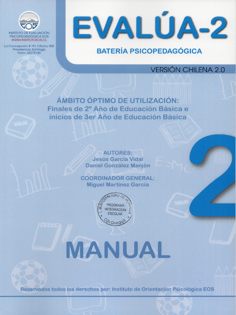 Manual Evalúa 2 | PDF