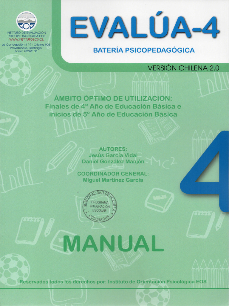 Manual Evalúa 4 | PDF