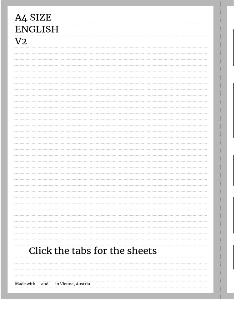 A Better Character Sheet - English (A4) | PDF