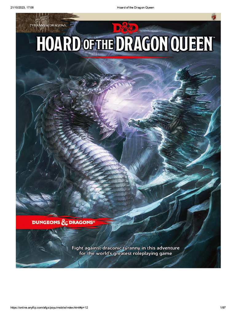 Hoard of The Dragon Queen | PDF