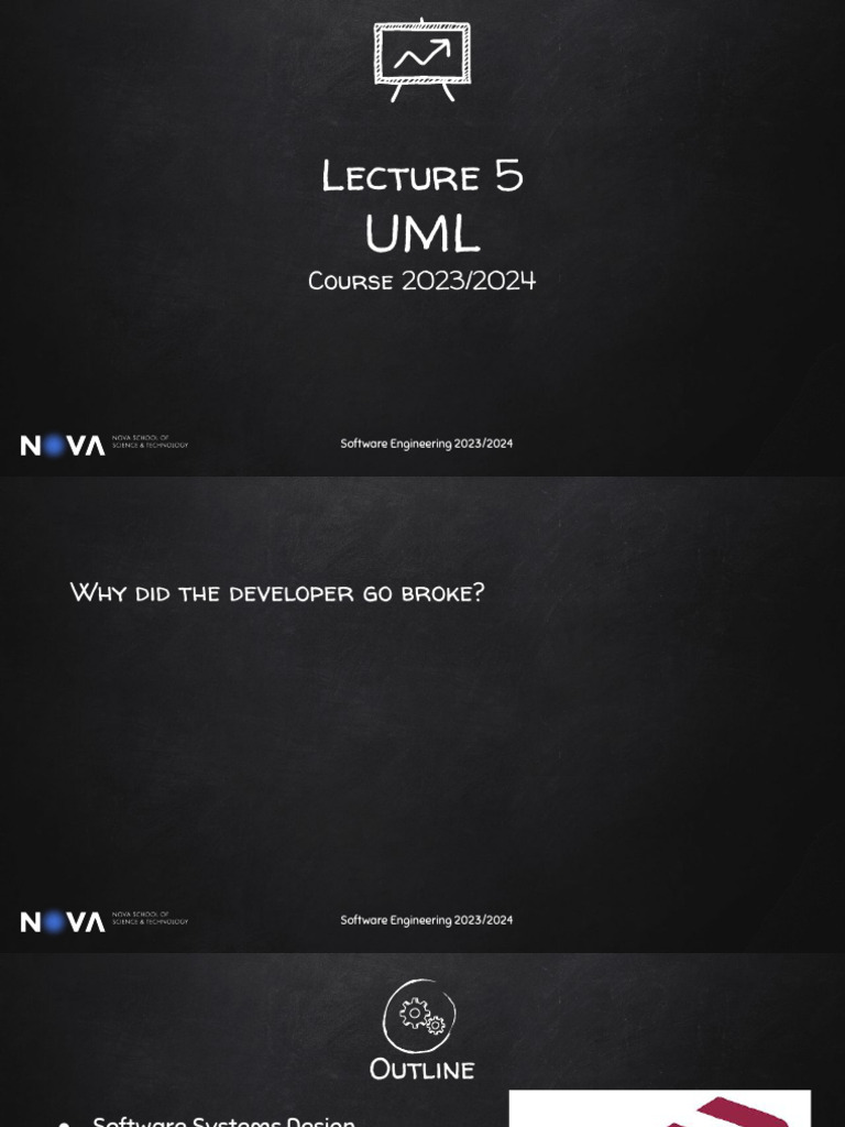SE 2023-2024 Lecture 5 - Introduction To UML - Class Diagrams | PDF SE 2023-2024 Lecture 5 - Introduction To UML - Class Diagrams | PDF