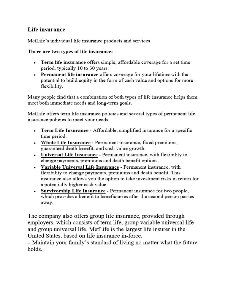 Life Insurance Research Papers | PDF