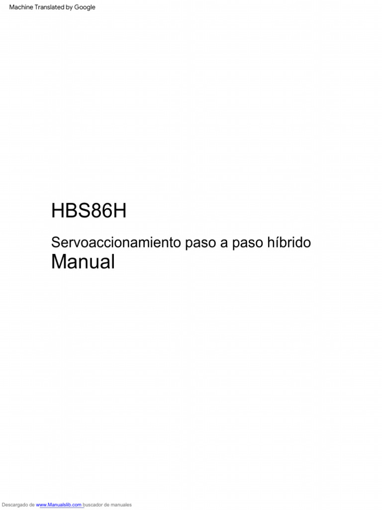 Hbs 86 H | PDF