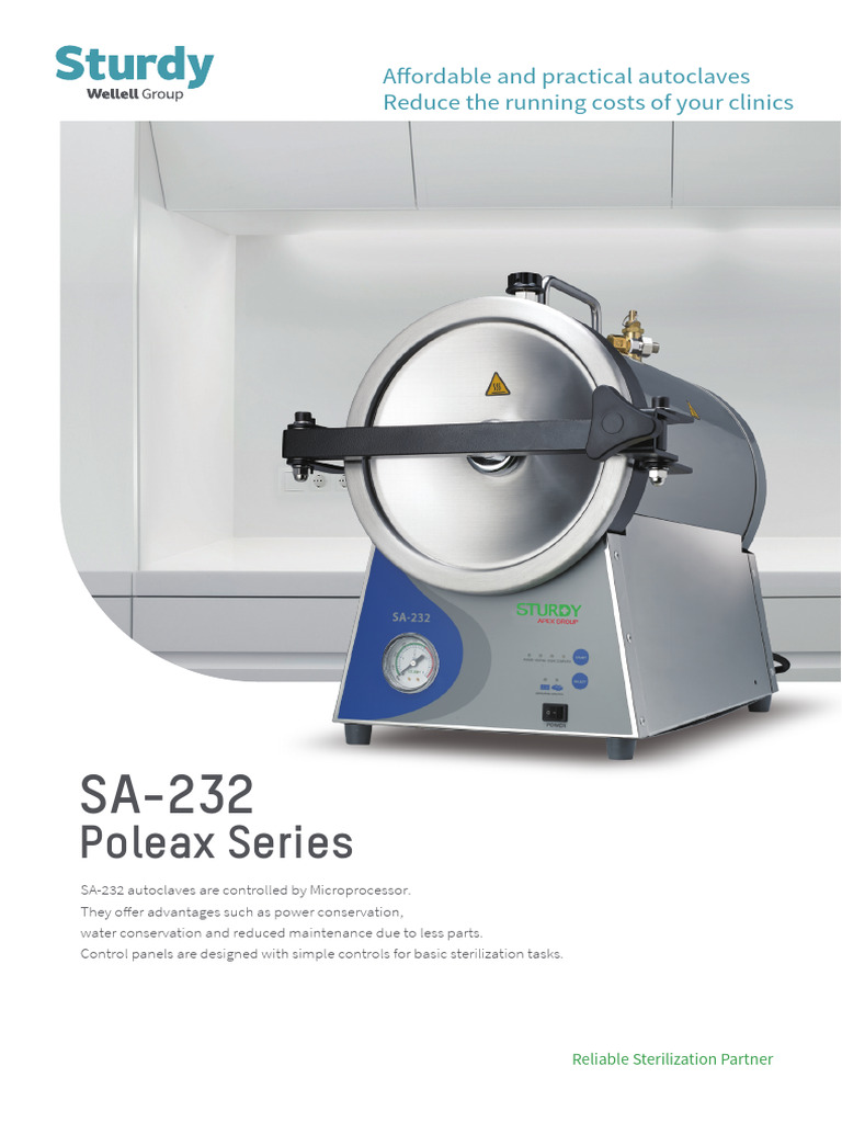 Esterilizador Sturdy SA-232 | PDF