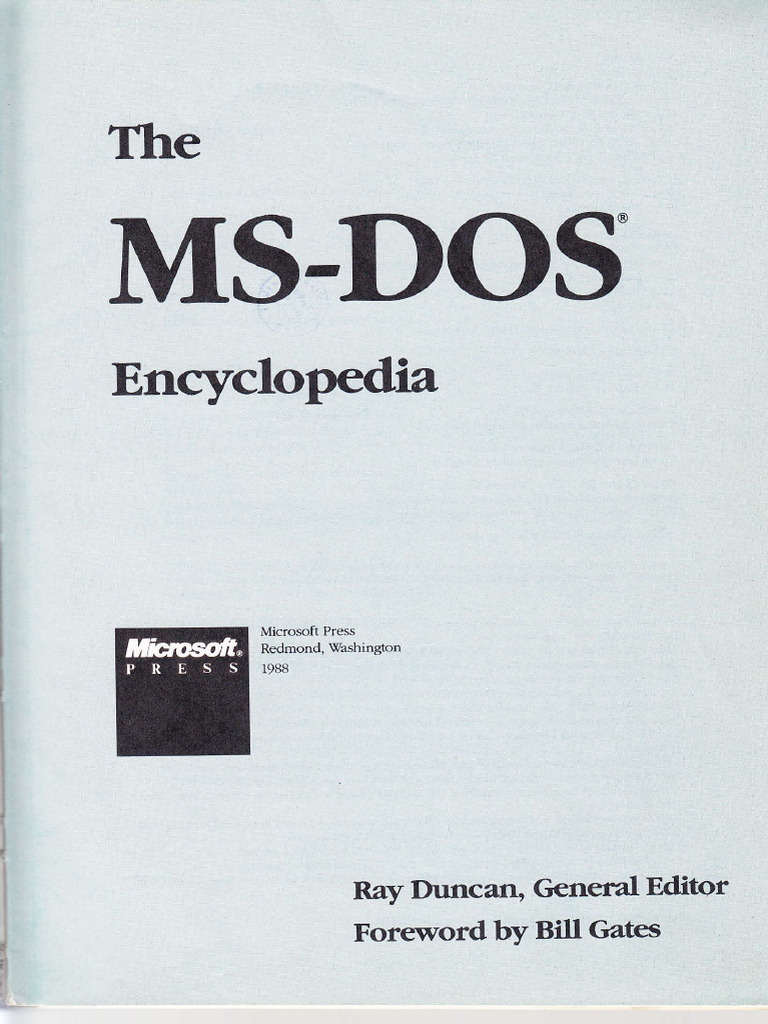 The Development of MS-DOS | PDF | Microcomputers | Basic