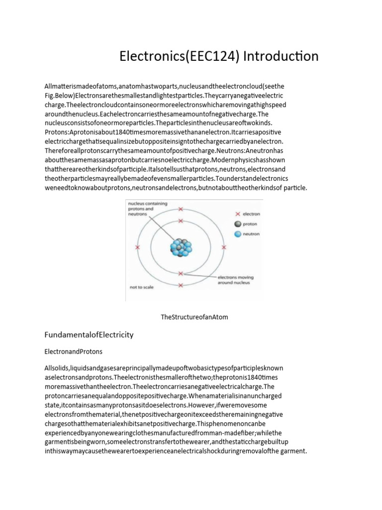 Eec 124 Lecture Note | PDF Eec 124 Lecture Note | PDF